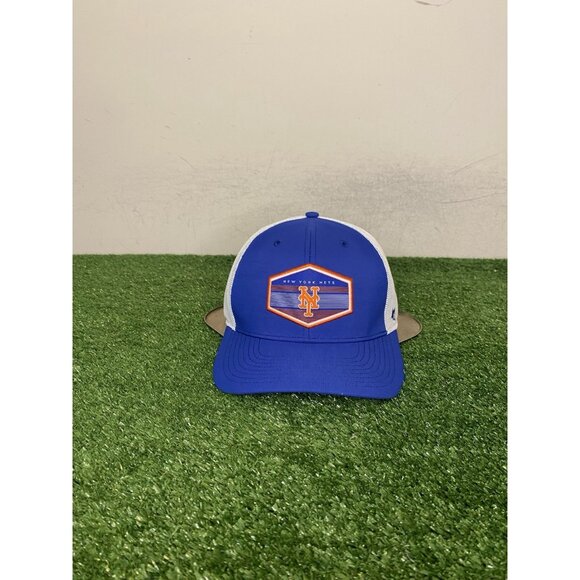 ’47 | Accessories | New York Mets Hat Cap Snap Back White Blue 47 Brrr ...